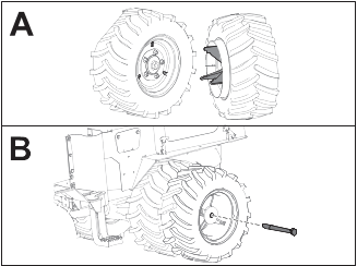 23in and 26in Dual Wheel Kit